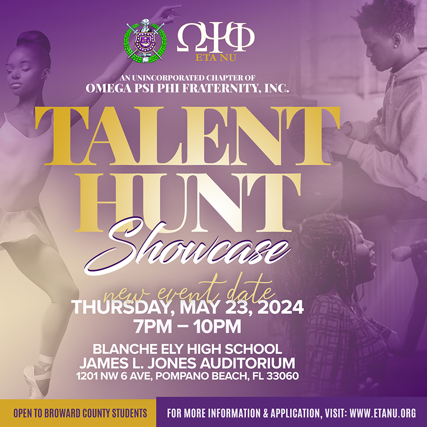 Talent Hunt - Eta Nu Chapter of Omega Psi Phi Fraternity, nc.